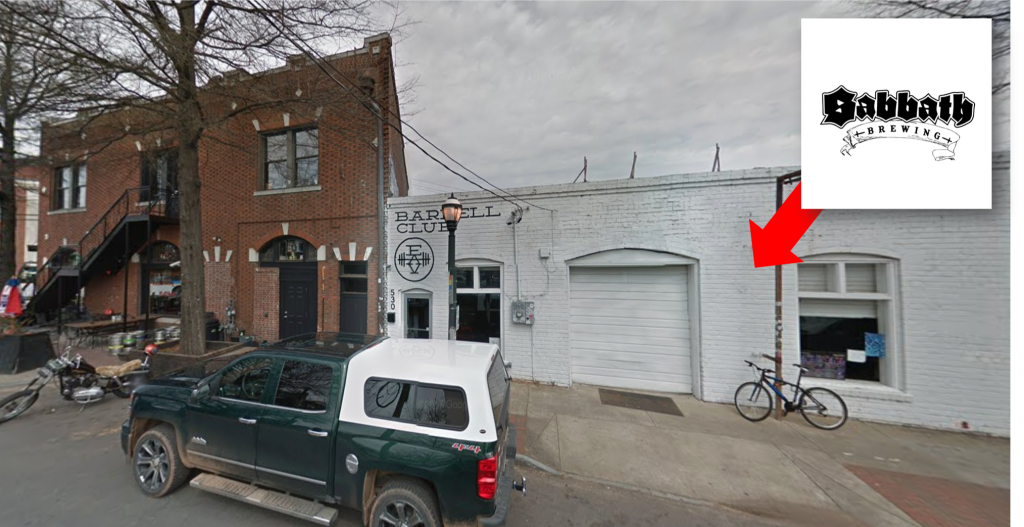 Sabbath Brewing To Replace EAV Barbell Club By Halloween 2018