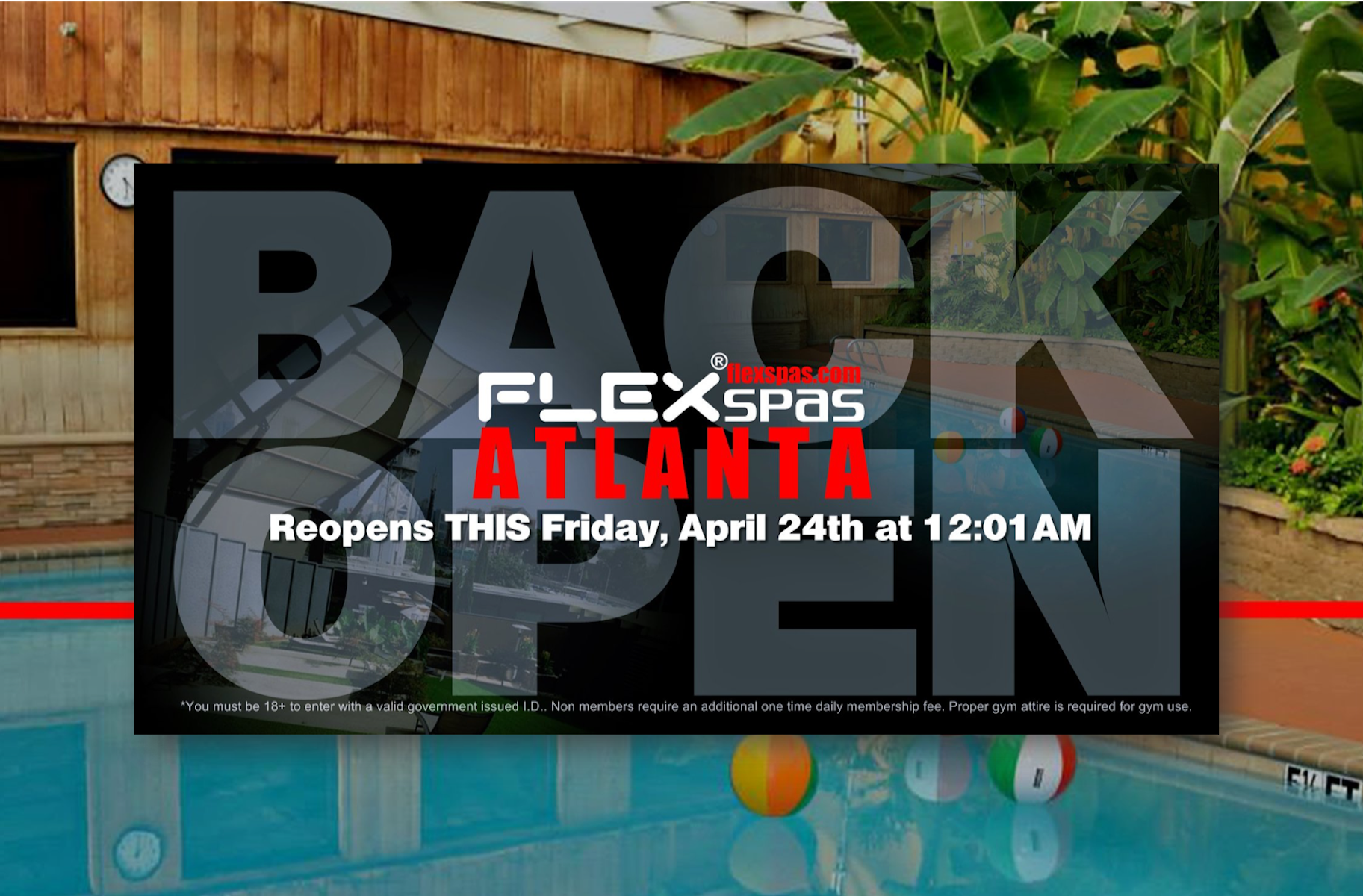 All-Male Bathhouse FLEXspas Atlanta Announces It Will Reopen Friday