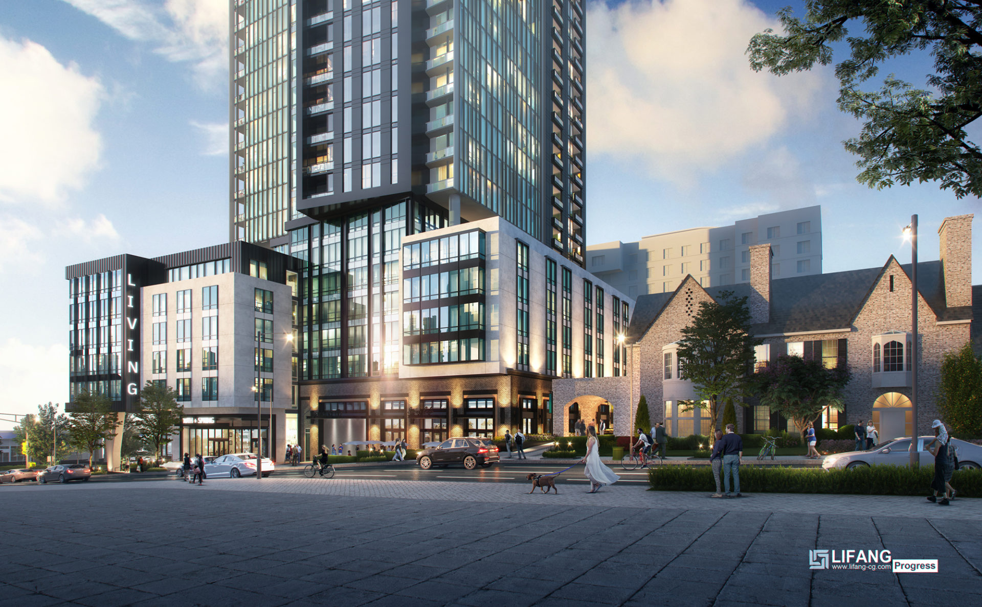 Portman Presents Three-Tower 1020 Spring Street Mixed-Use to Midtown ...