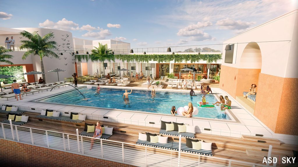 Rooftop LOA will be Midtown's Own Resort Experience