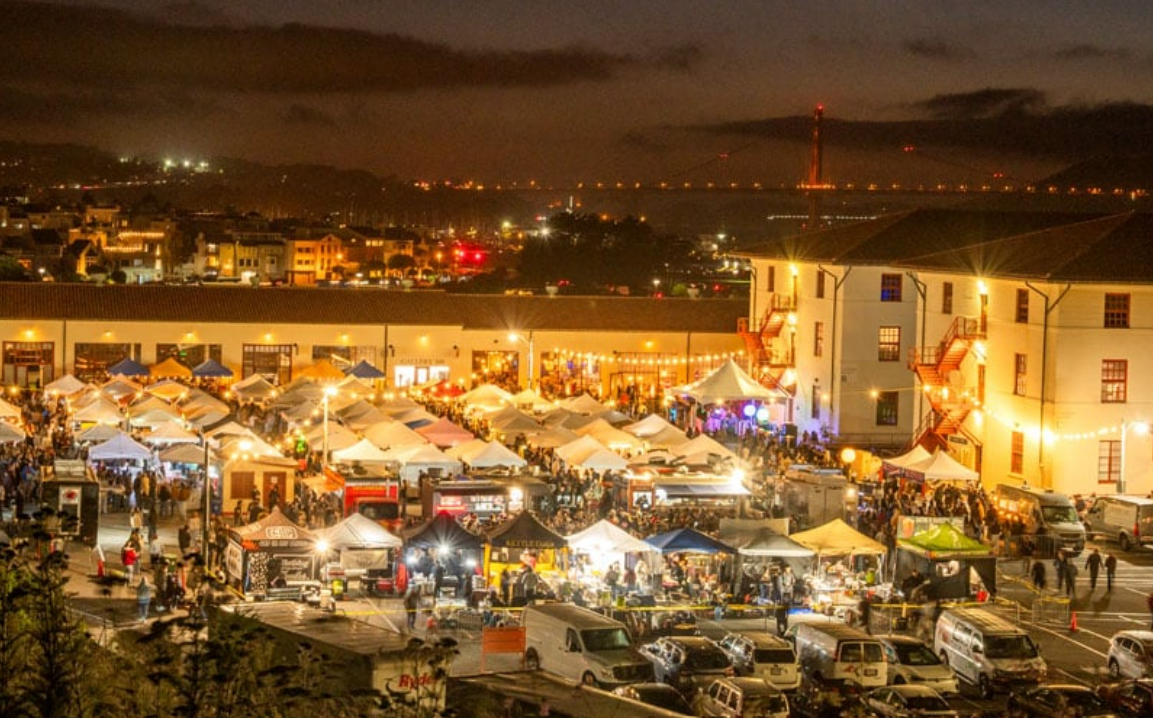 Over 10,000 Attended Fort Mason’s Night Market - Now It’s Monthly